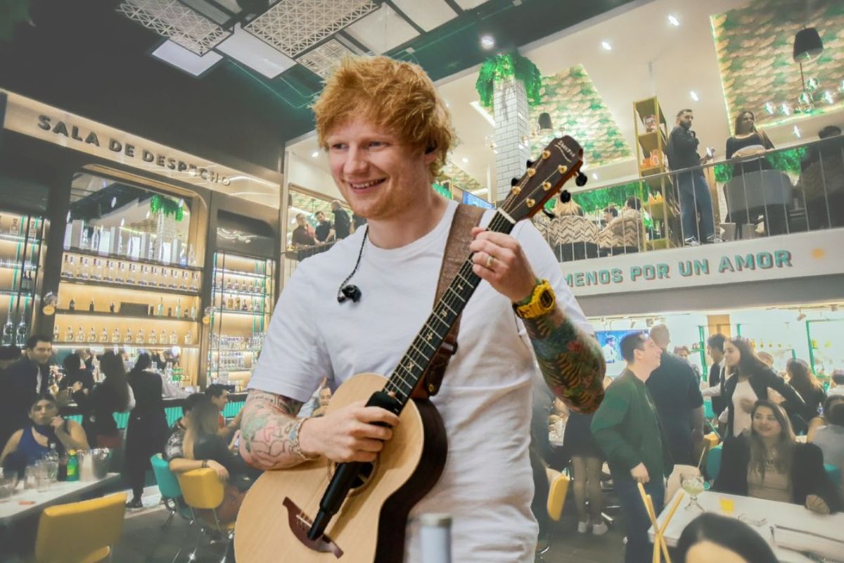 Ed Sheeran visitó un bar para despechados en CDMX: ¡las margaritas sus ...