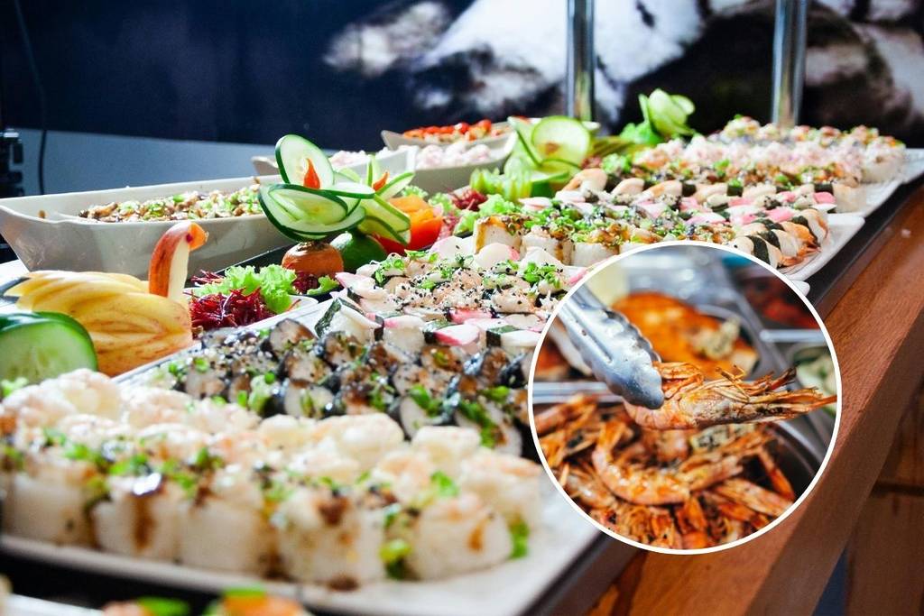 Buffet de mariscos con más de 80 platillos por $199 en CDMX: sushi ...