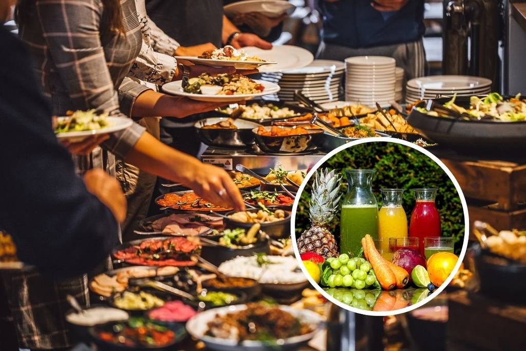 Breakfast buffet with drink included in CDMX: freshly made quesadillas ...