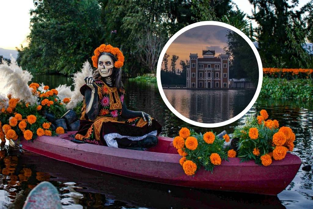 La hacienda a hora y media de CDMX con trajineras iluminadas y ofrendas ...