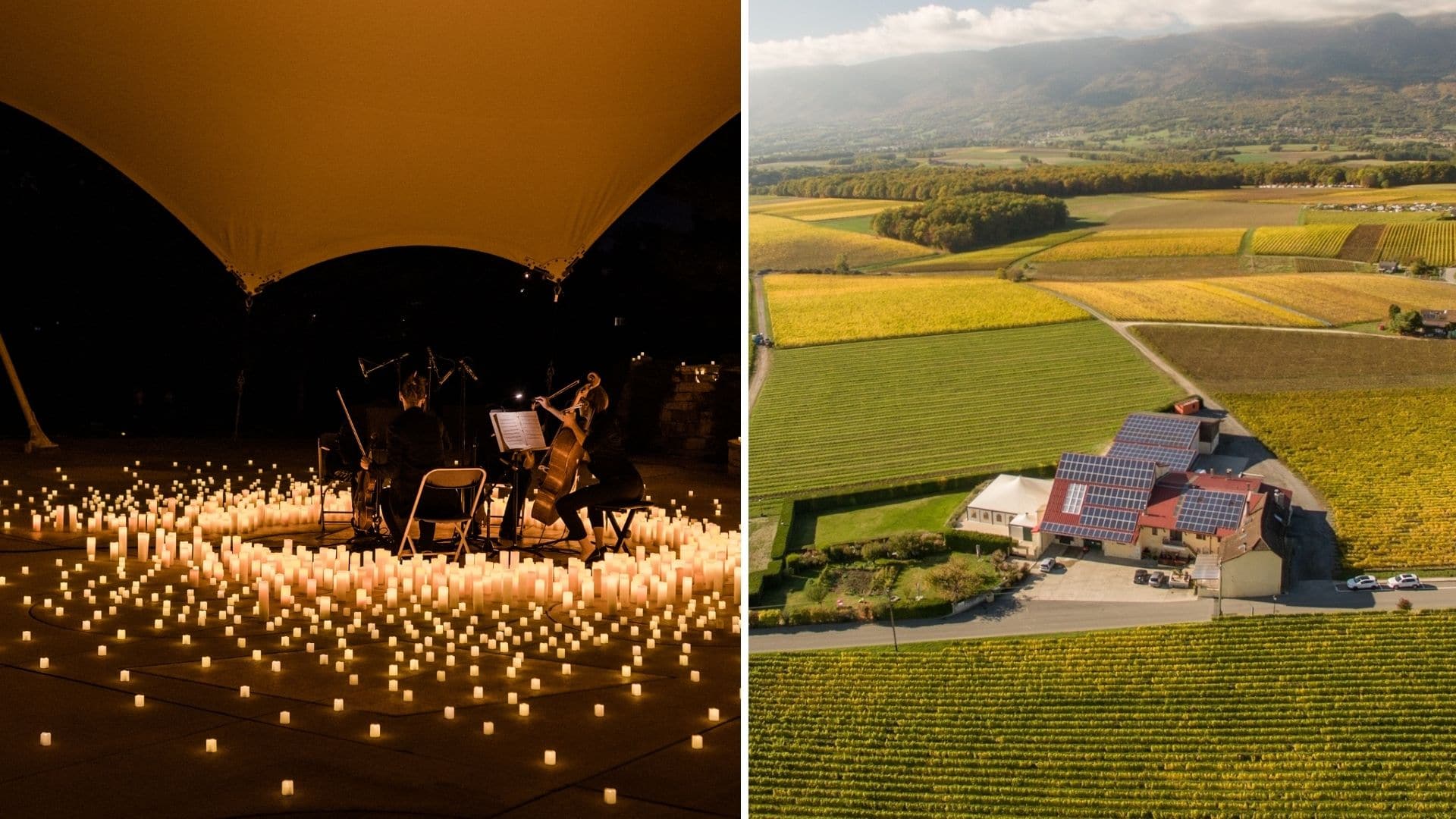 Candlelight Open Air : Des concerts classiques éclairés à la bougie en plein air dans un domaine ...