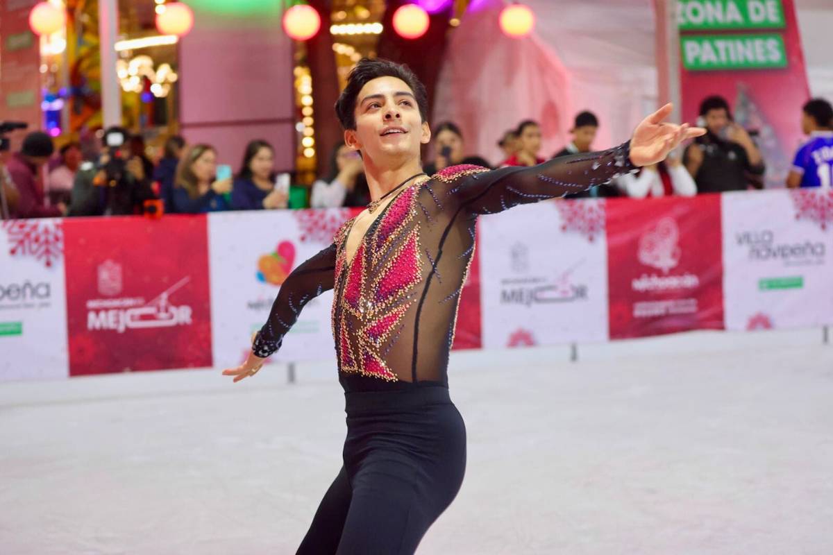 ¡Donovan Carrillo inaugurará la pista de hielo en Guadalajara!