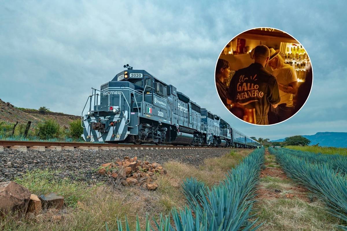 Fiestota en el tren Tequila Express por el Día del Tequila: cocteles de ...