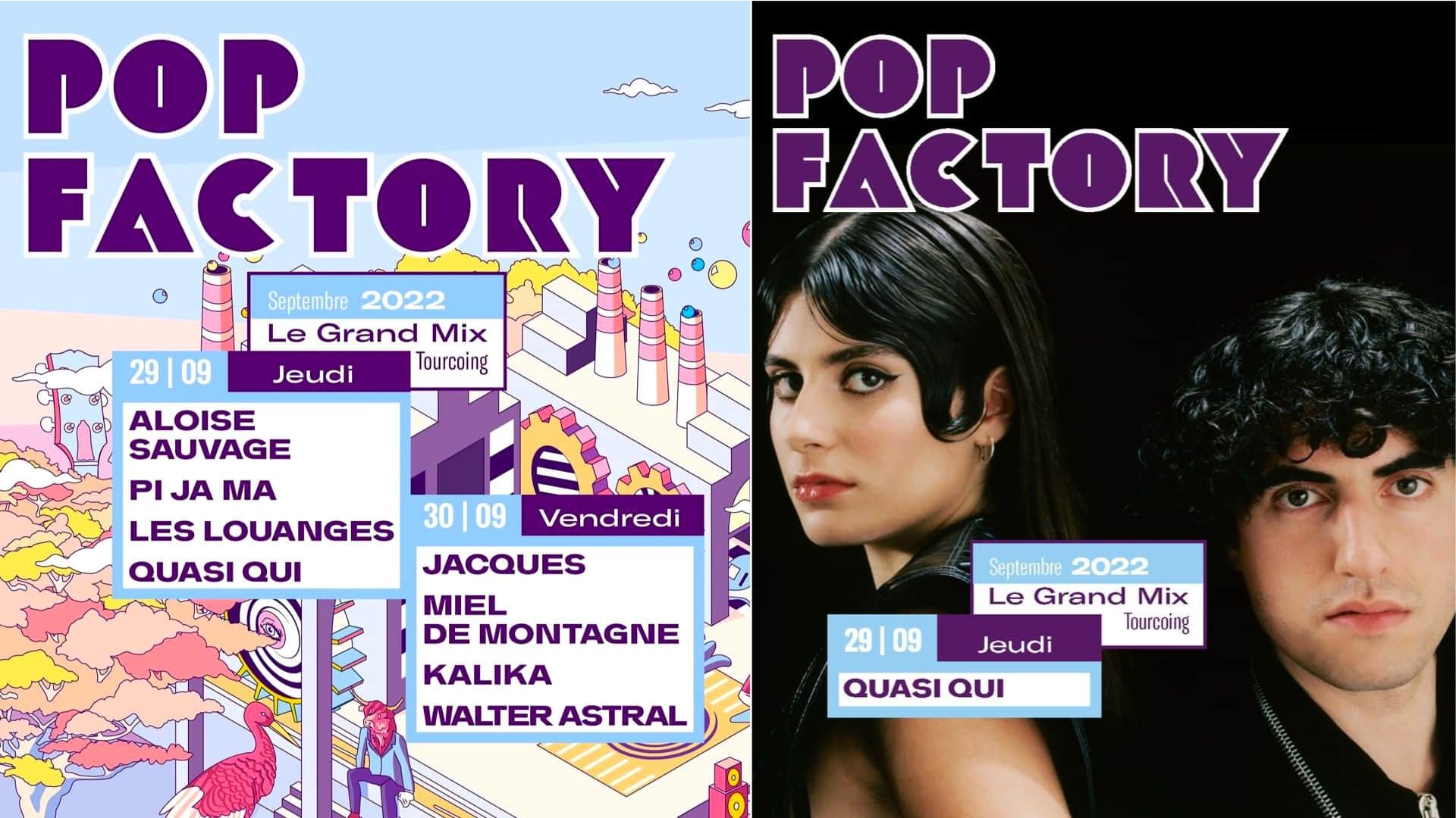 Le festival Pop Factory va enflammer le Grand Mix ! - Lille Secret