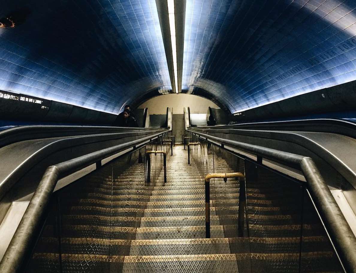 Visita guiada pelo Metro - história, arte e arquitetura