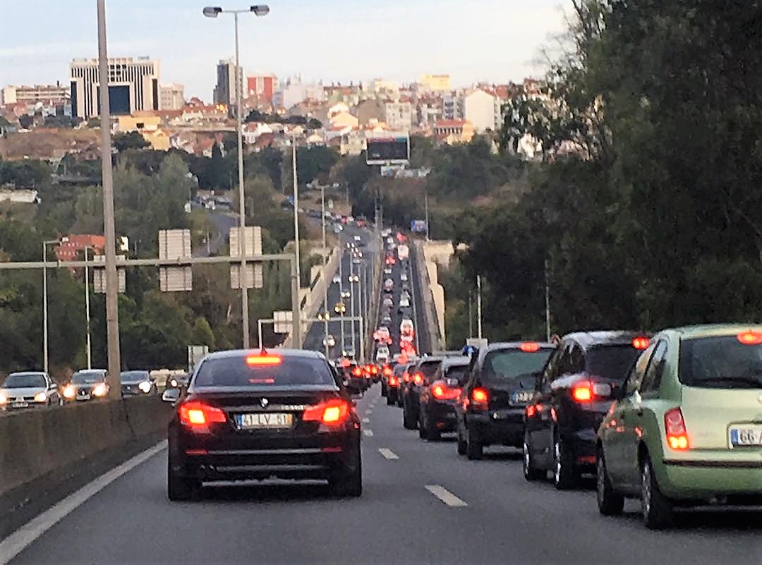 Lisboa é a cidade com mais trânsito na Península Ibérica