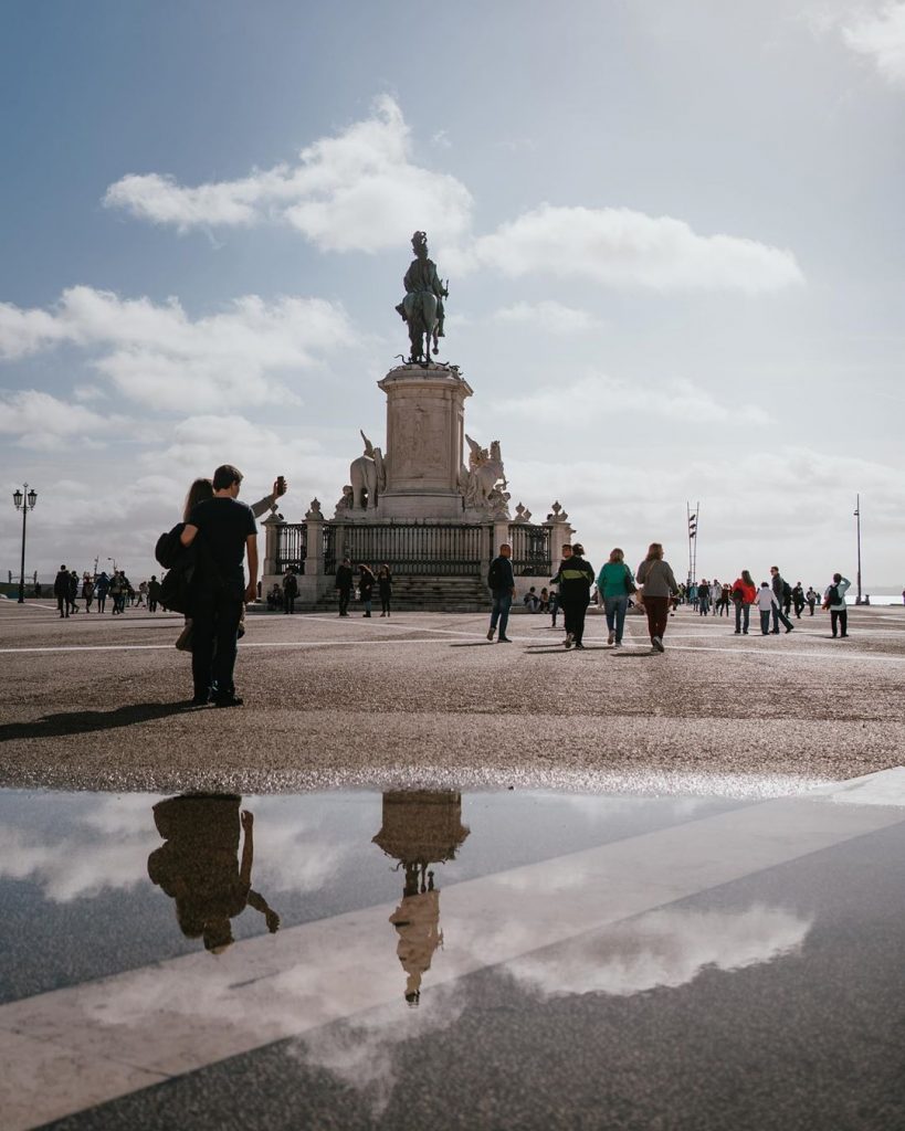 Das Lichtphänomen von Lissabon, das es nur im Winter gibt: die Fotos ...