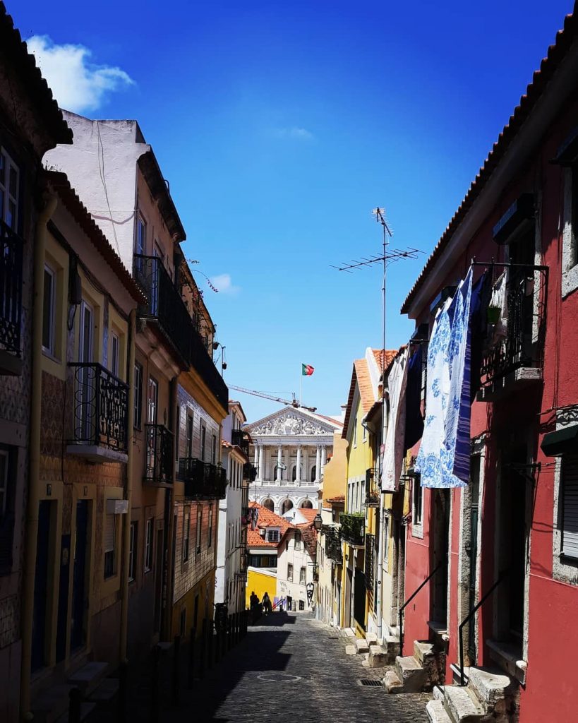 As ruas de Lisboa são de uma beleza incomparável