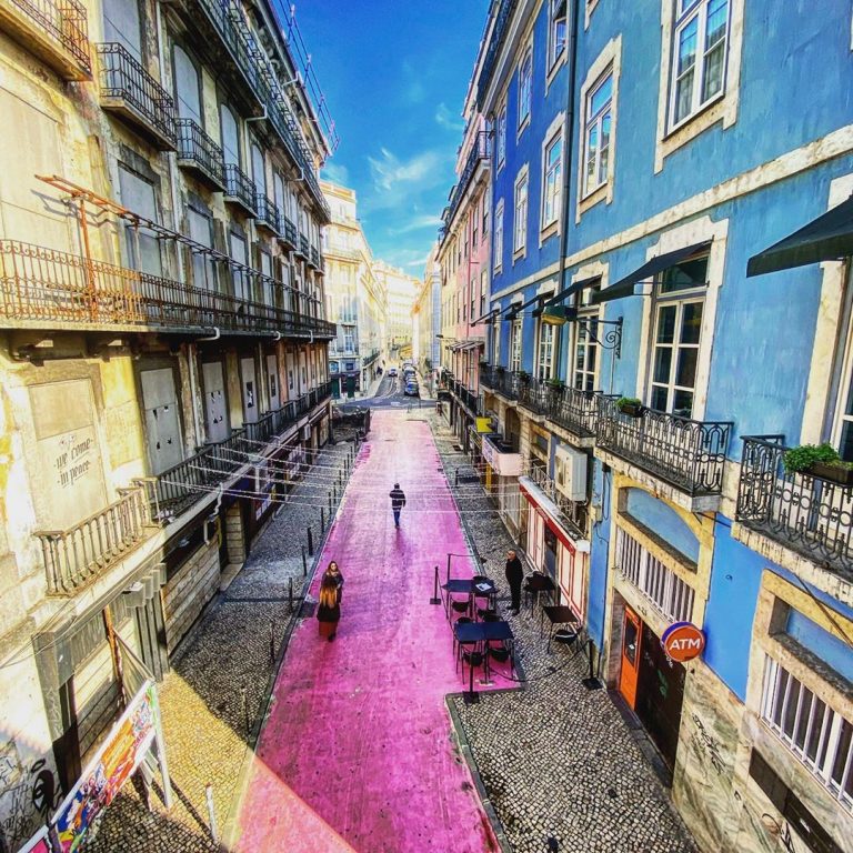 As ruas de Lisboa são de uma beleza incomparável