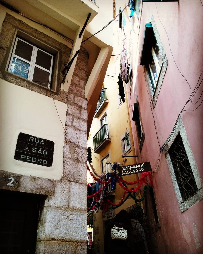 As ruas de Lisboa são de uma beleza incomparável