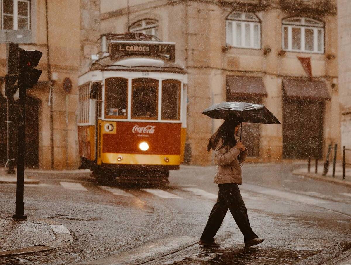 Mau tempo em Lisboa: muita chuva e vento nos próximos dias