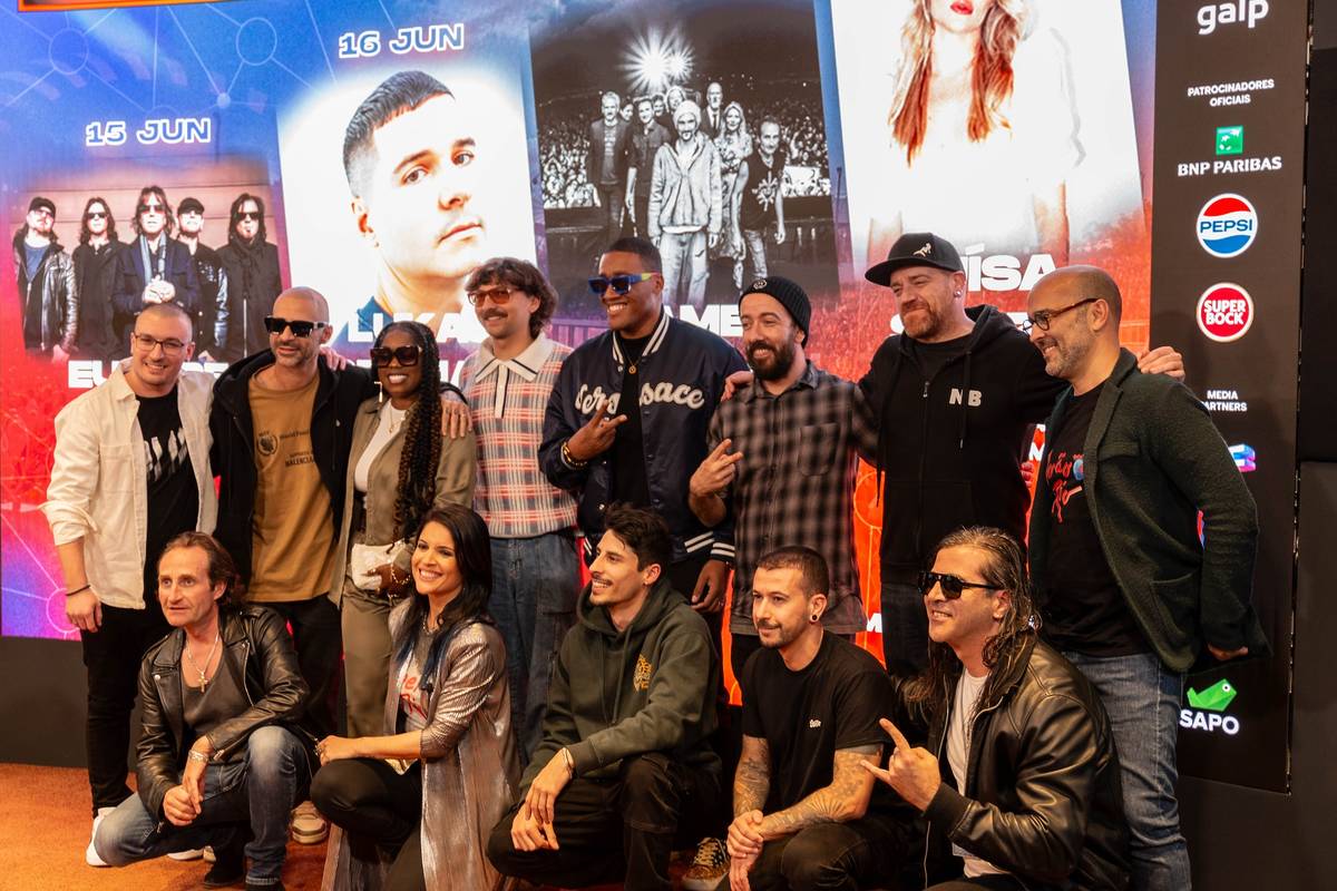 Rock In Rio Festival: The Main Stage Poster For Day One