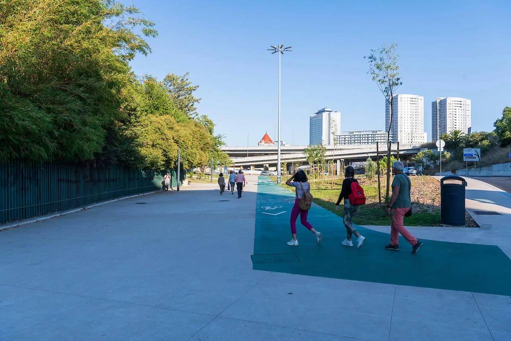 Praça de Sete Rios é o novo espaço de lazer para todos em Lisboa