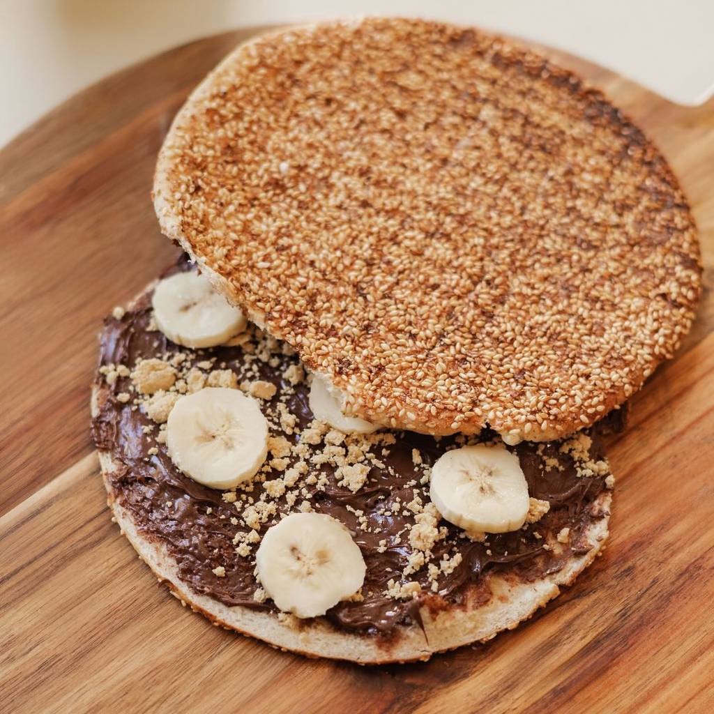 Lebanese sandwiches at Taza are made with an incredible exclusive bread