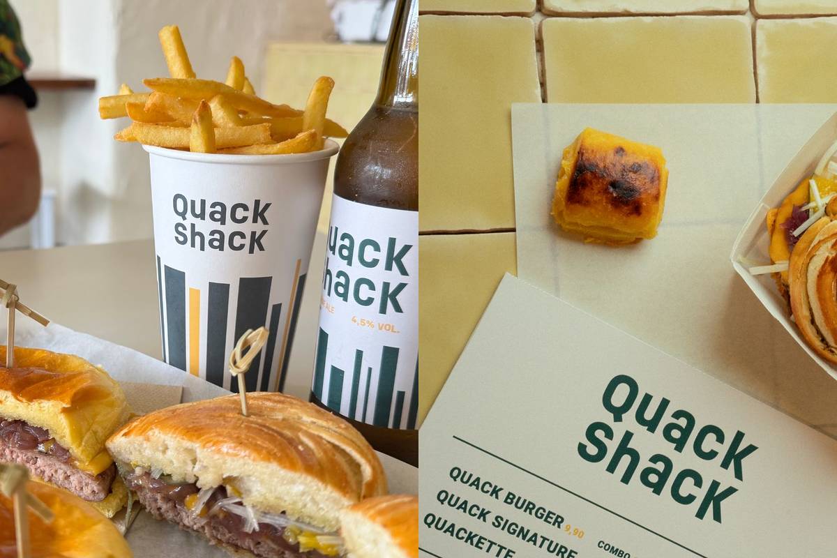 Quack Shack, die Enten-Burger, die in Alvalade für Furore sorgen