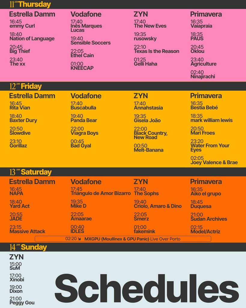 Primavera Sound Porto welcomes 55 artists in June with exclusive ...