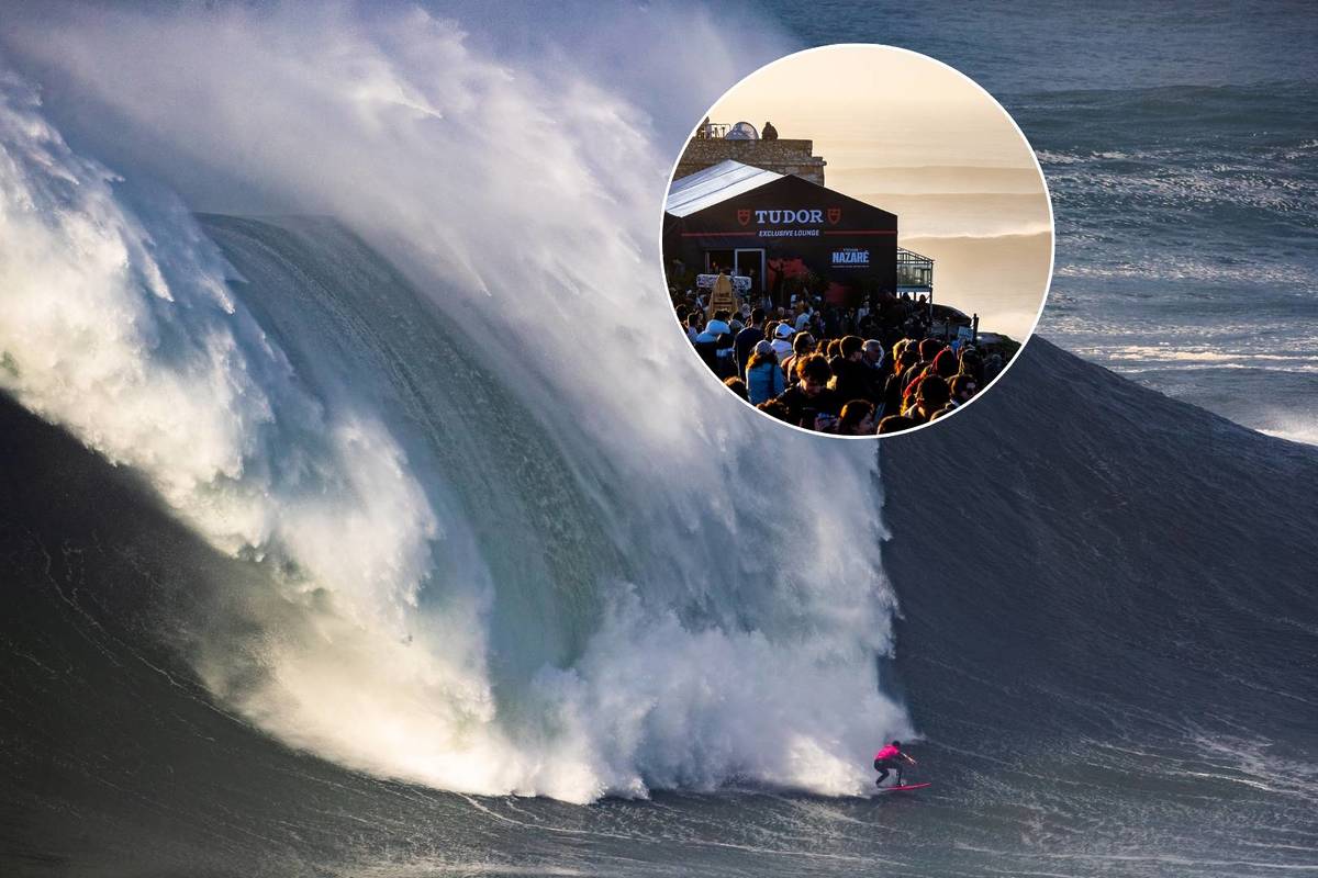 The TUDOR Nazaré Big Wave Challenge was a success, with the same duo as ...