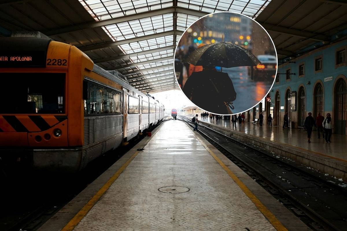 The impact of Kristin in Portugal: what is happening now with trains ...