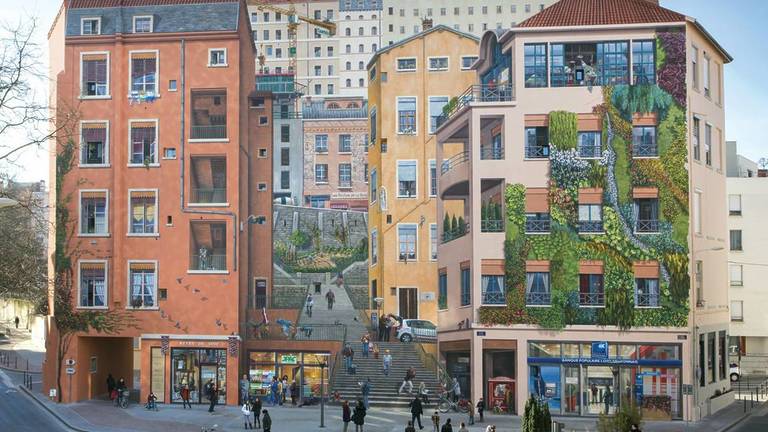 Lyon, fresques mieux que toutes les villes de France