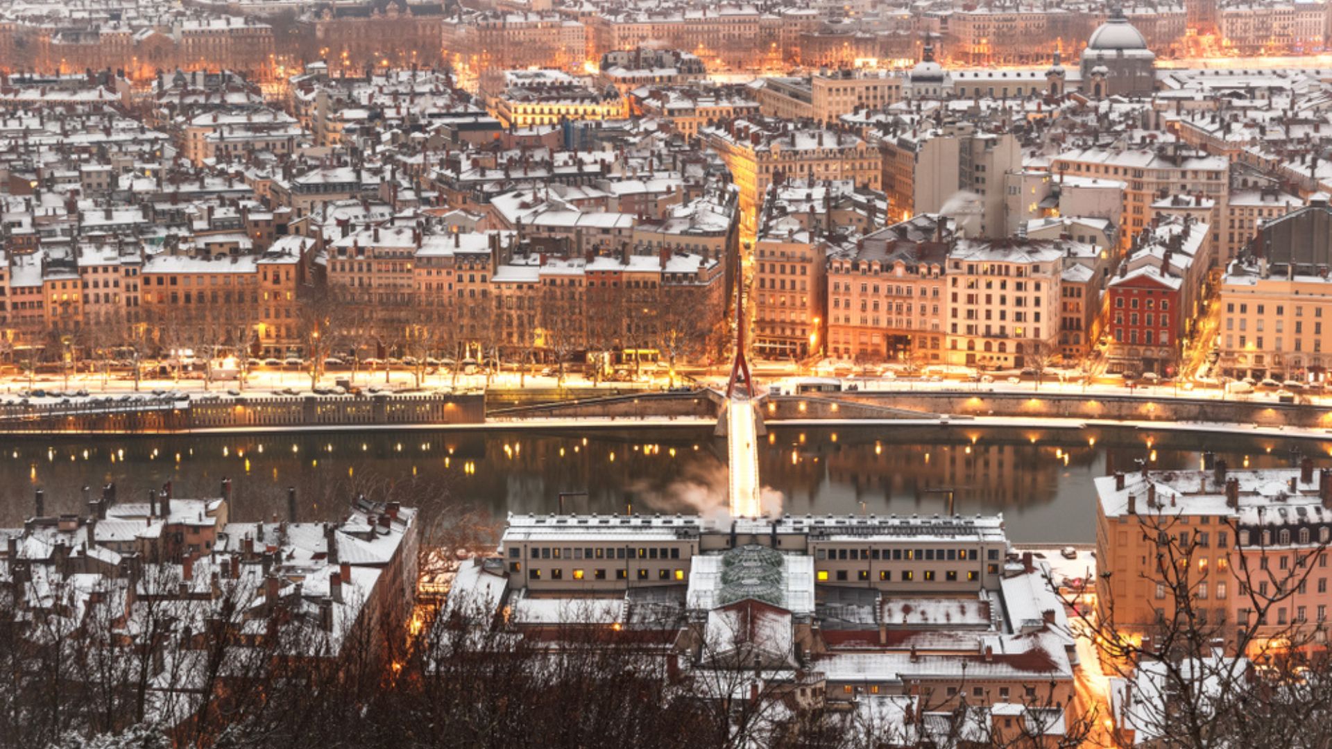 Lyon : de la neige prévue lors de la Fête des Lumières