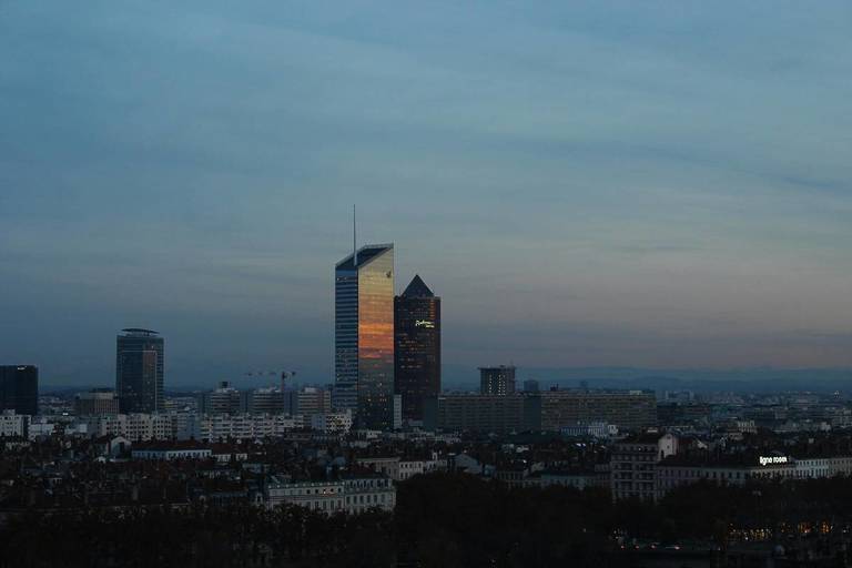 Incity s'illumine chaque jour pour indiquer la qualité de l'air à Lyon