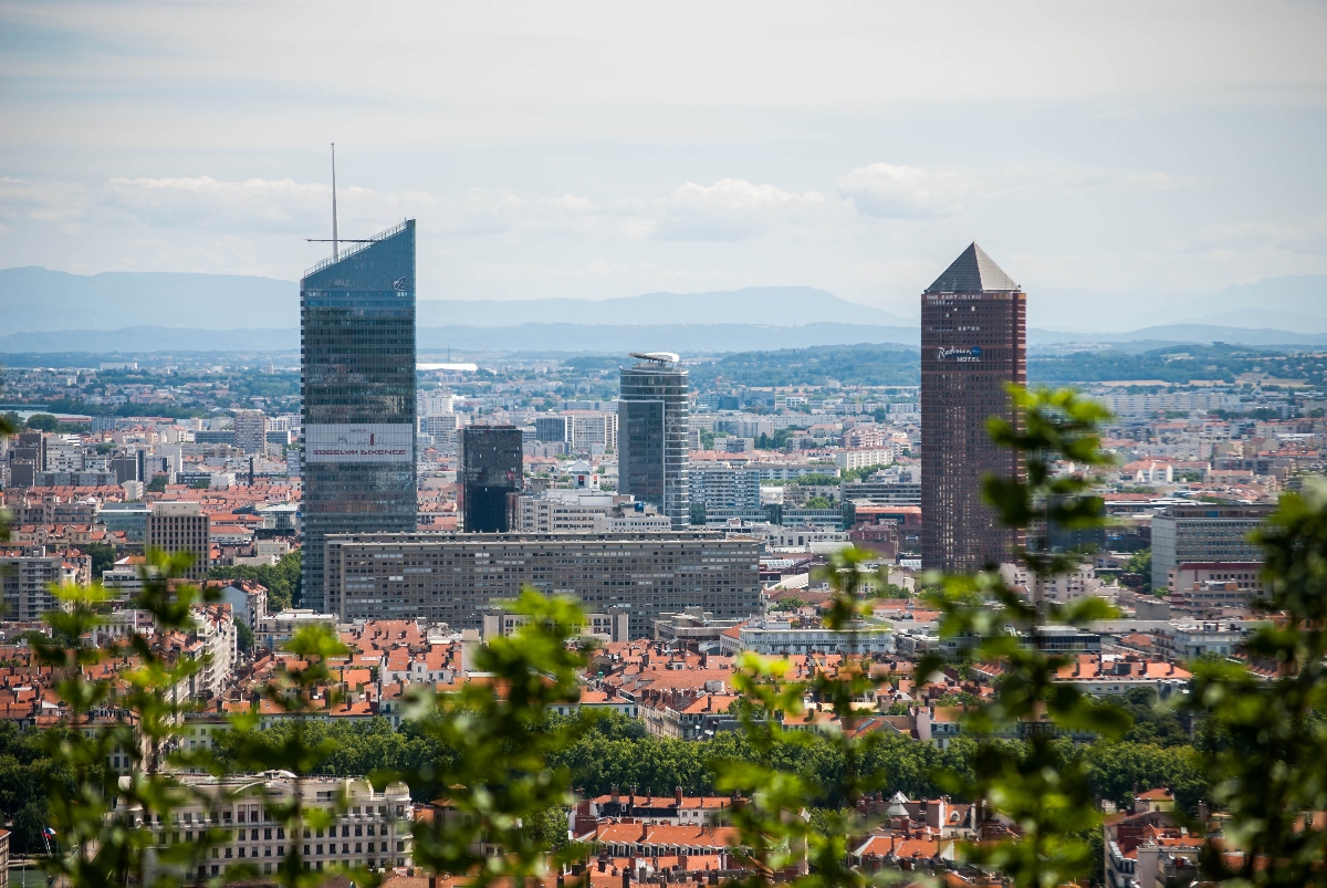 Incity s'illumine chaque jour pour indiquer la qualité de l'air à Lyon