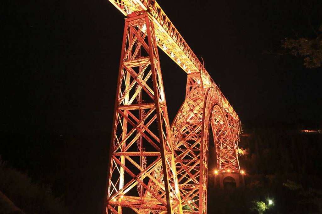 The Garabit viaduct, another of the region's architectural gems