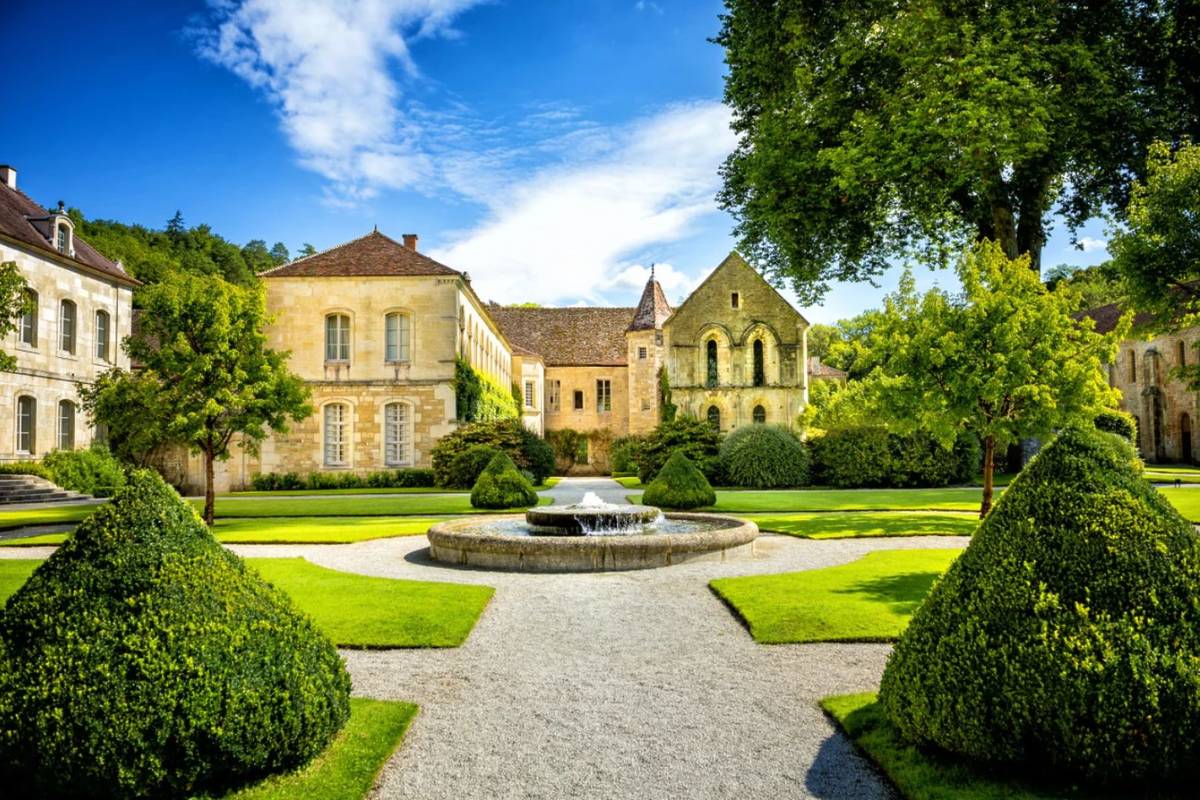 Less than 3 hours from Lyon, the world's oldest preserved Cistercian ...