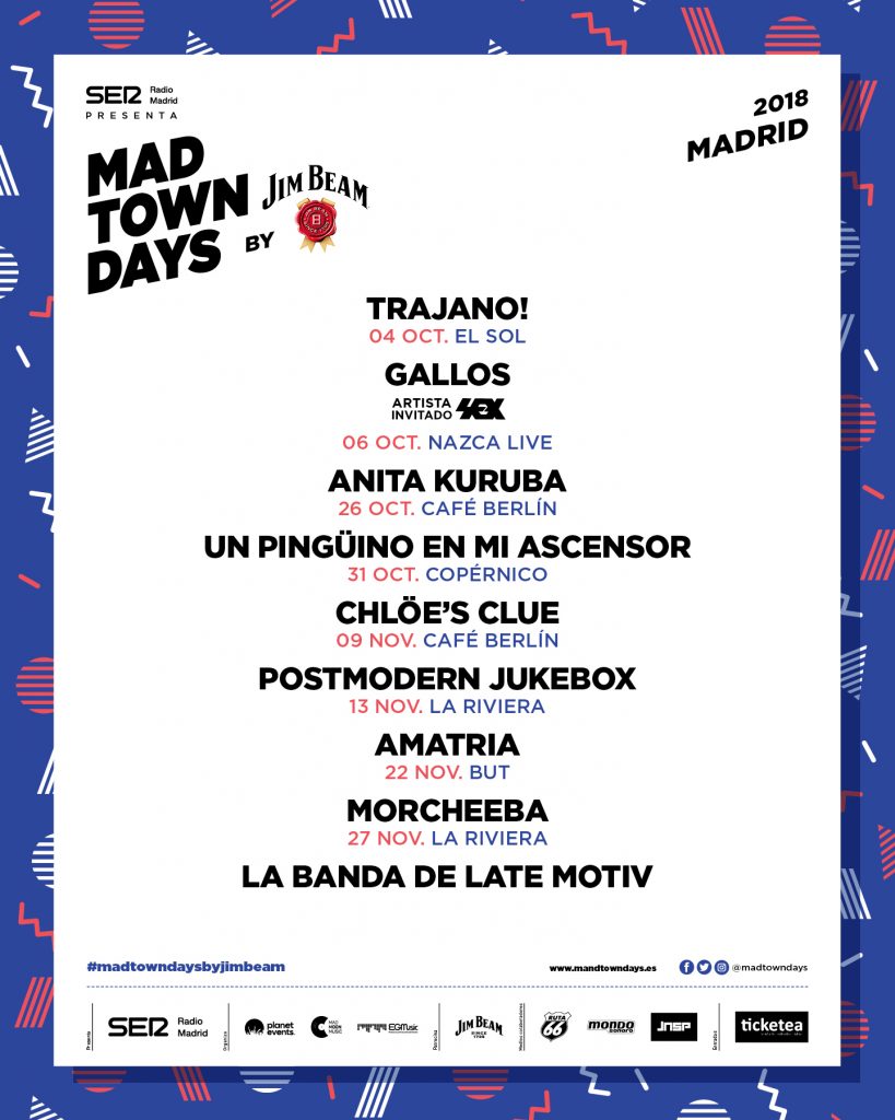 Los ciclos de conciertos Mad Town Days aterrizan en Madrid