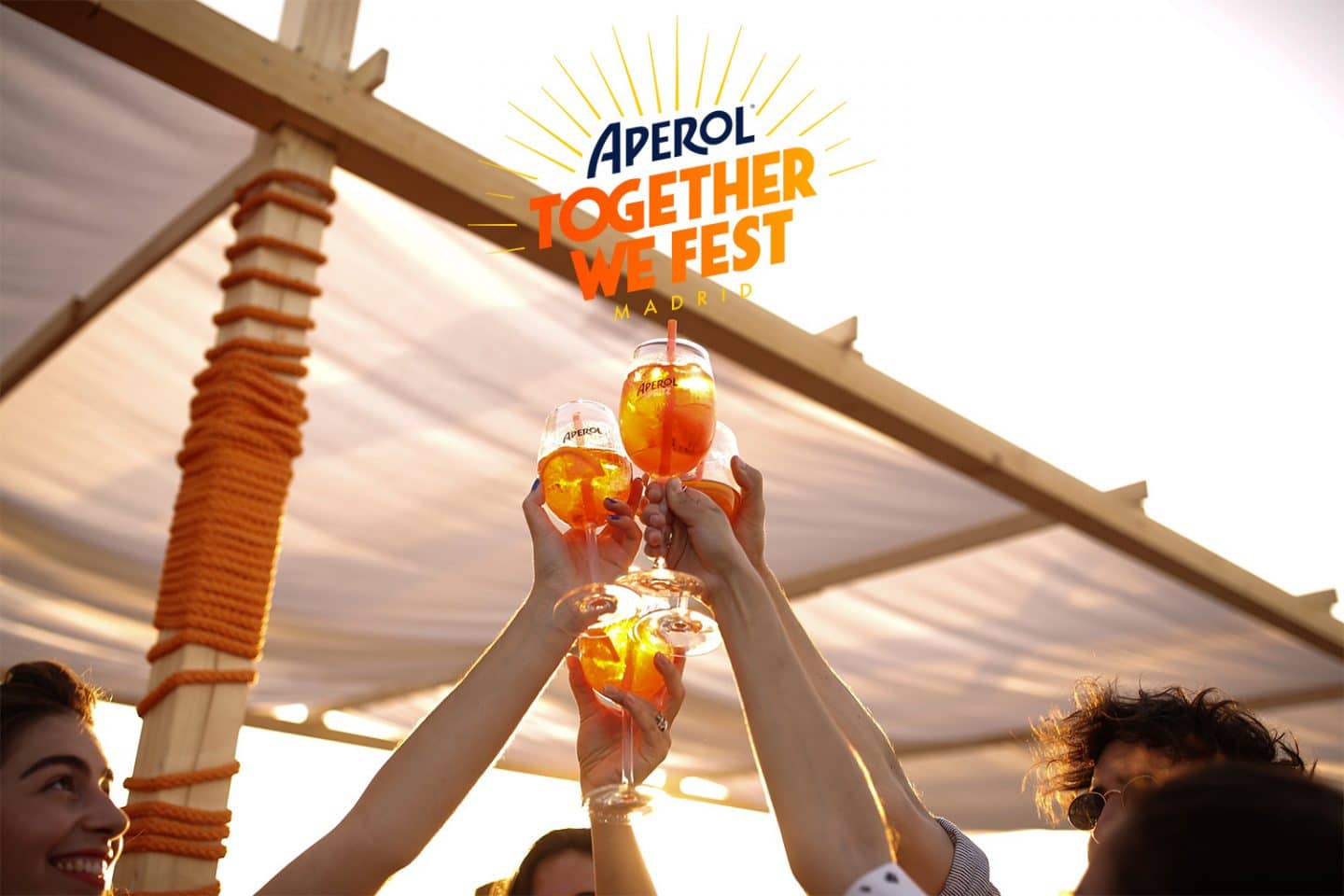 La fiesta del verano es Together We Fest de Aperol Spritz y viene con ...