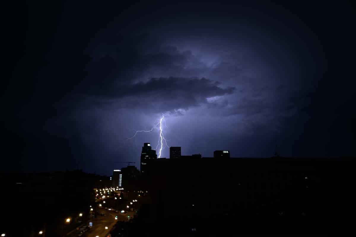 La tormenta de verano del martes al miércoles fue la más fuerte desde 1947