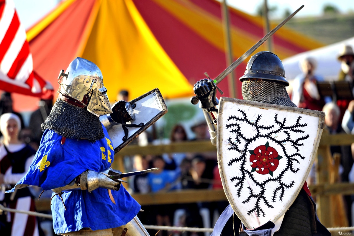 Los combates medievales que se celebran a 2h de Madrid