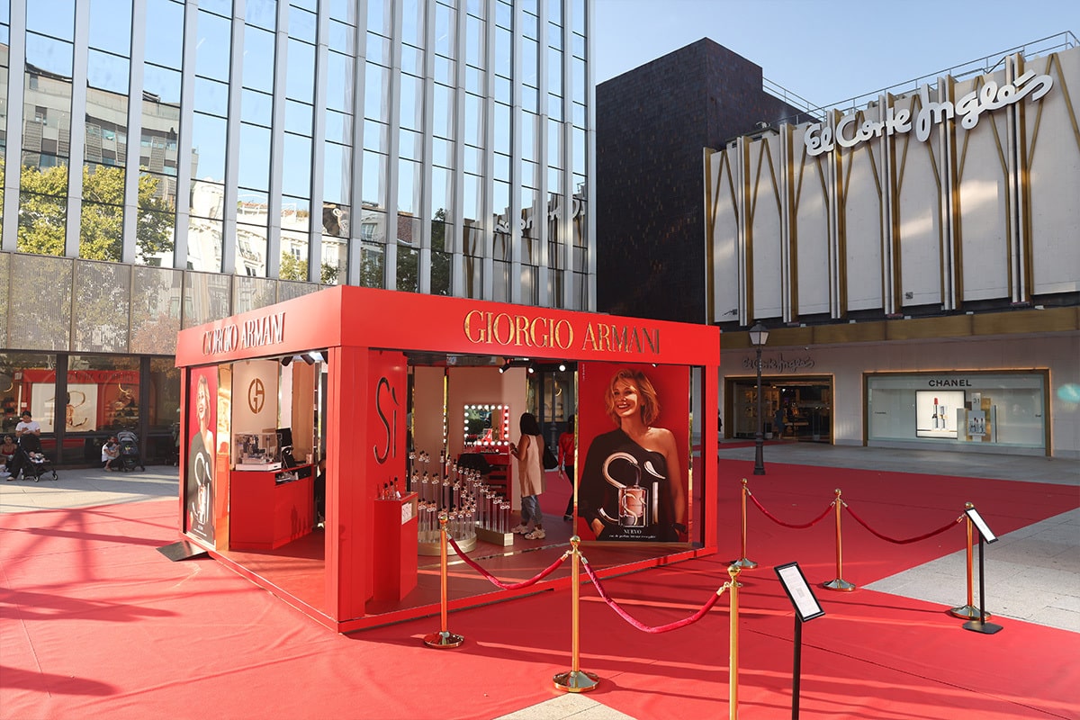 Armani beauty estrena pop-up store - Madrid Secreto