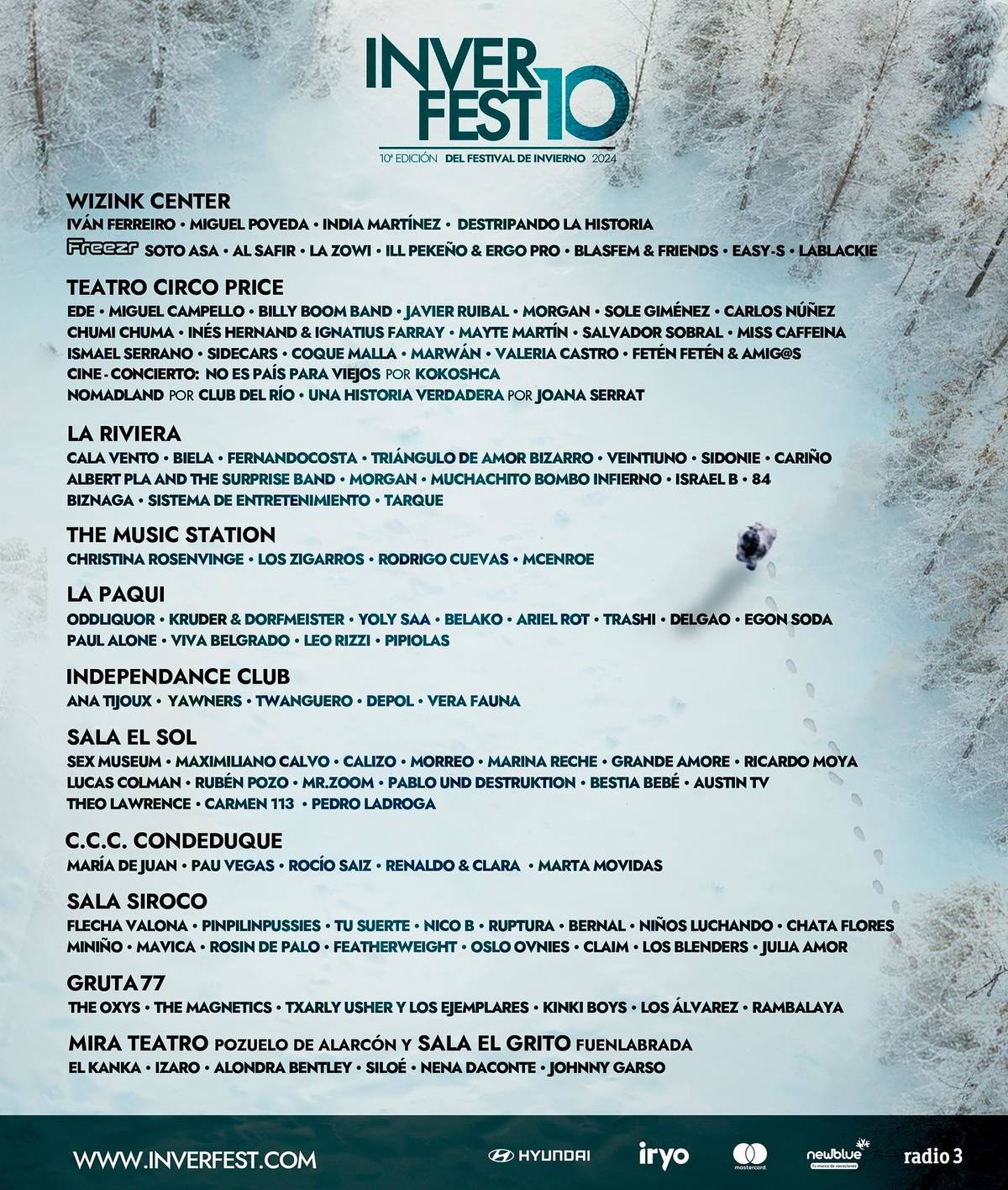 Inverfest: el festival que se alarga durante el invierno en Madrid
