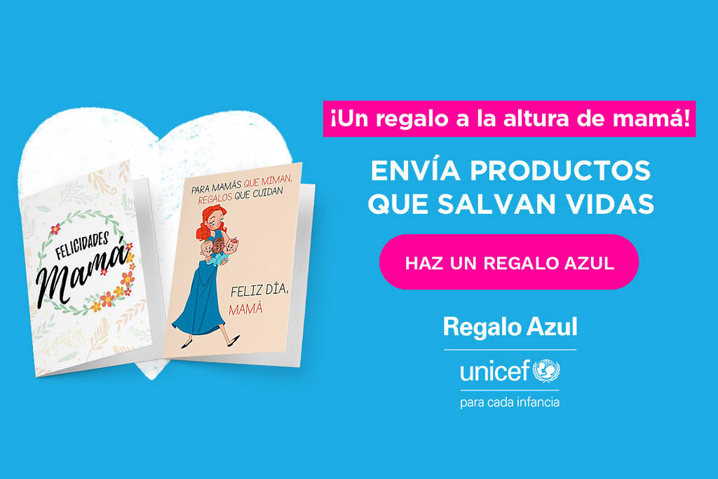 Regalo Azul: el regalo solidario de UNICEF que transforma vidas