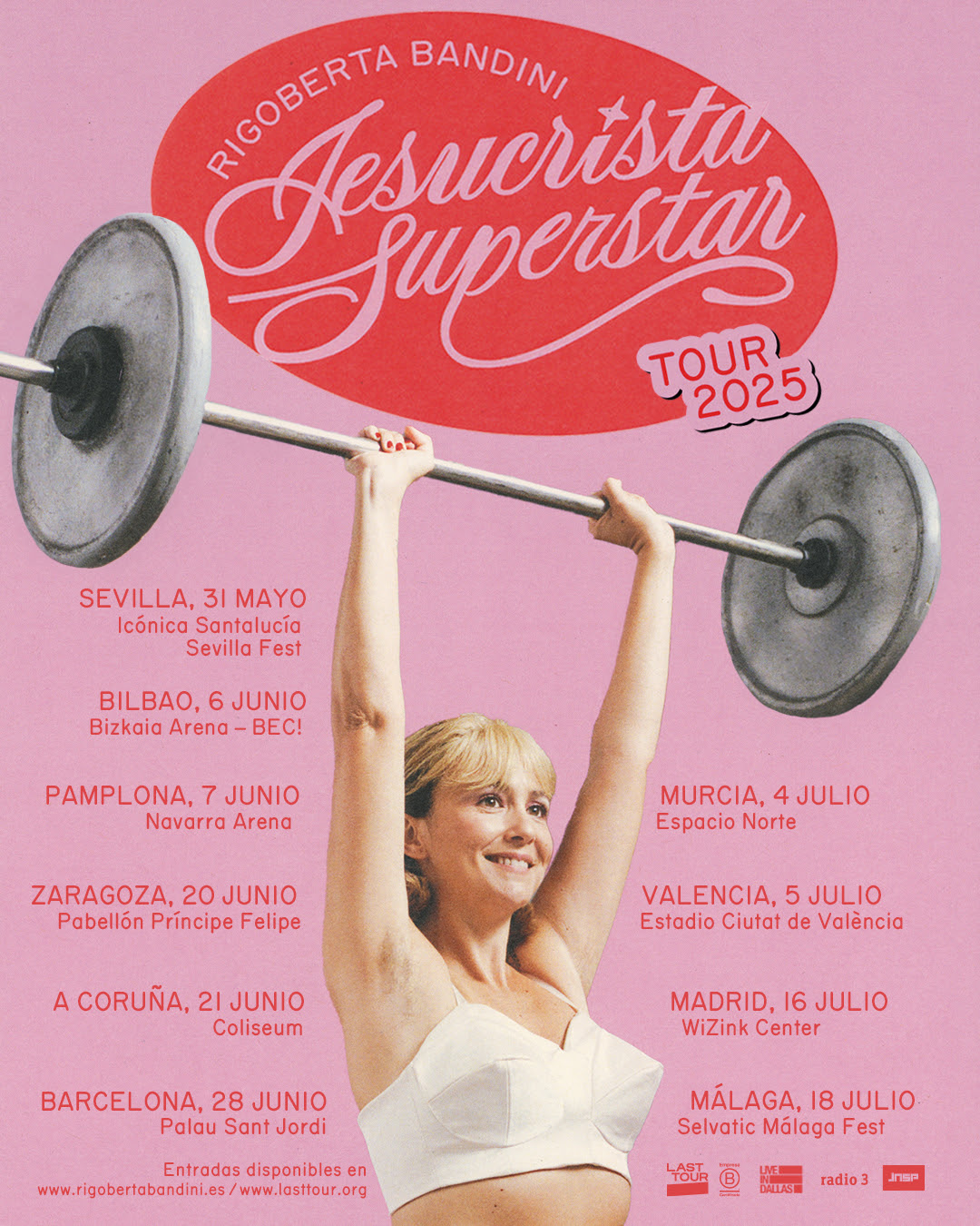 Rigoberta Bandini annuncia un concerto a Madrid