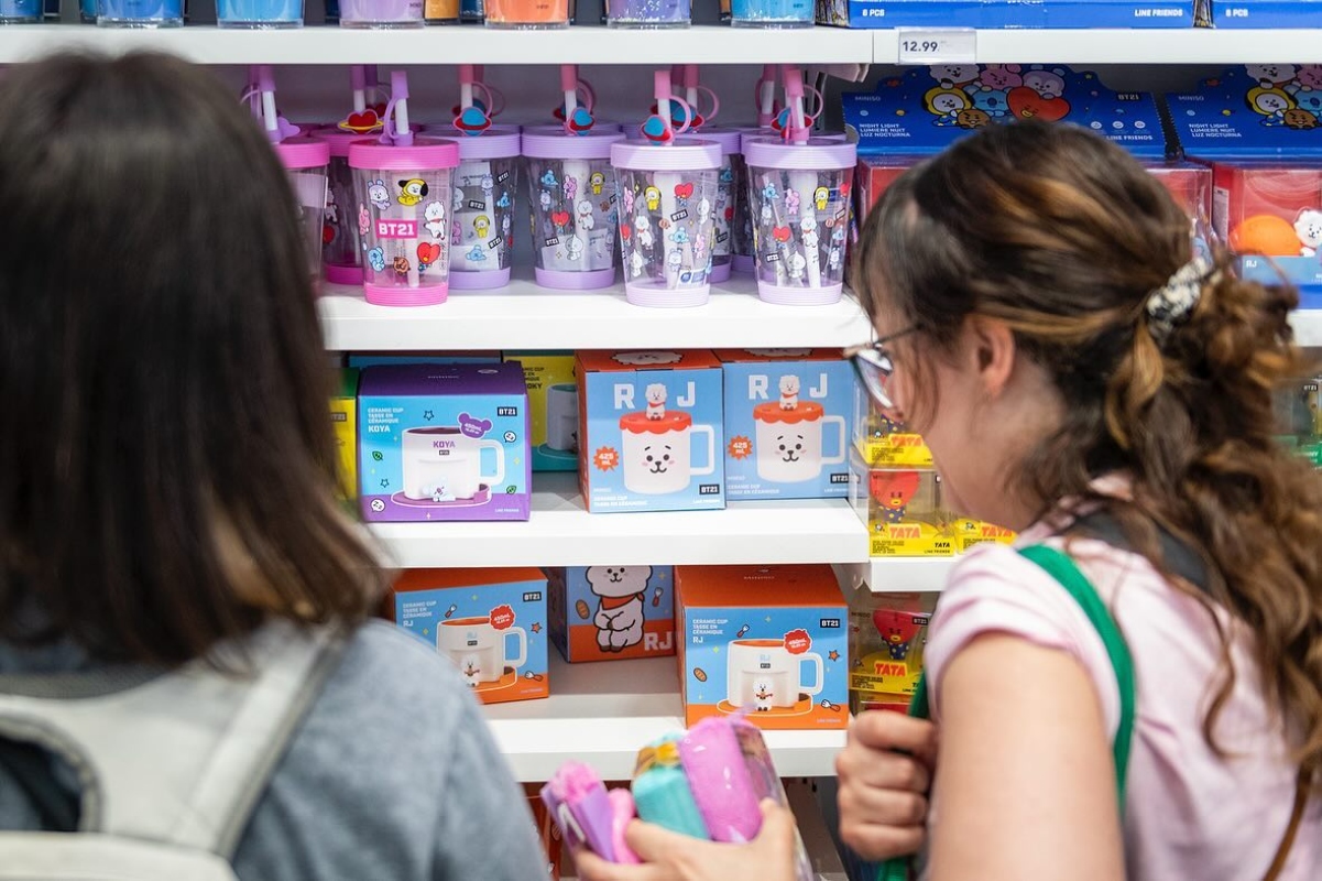 Miniso Land in Gran Vía: the giant kawaii products store