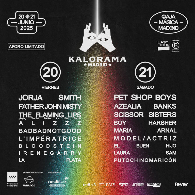 KALORAMA Madrid 2025: entradas de día y bonos a la venta