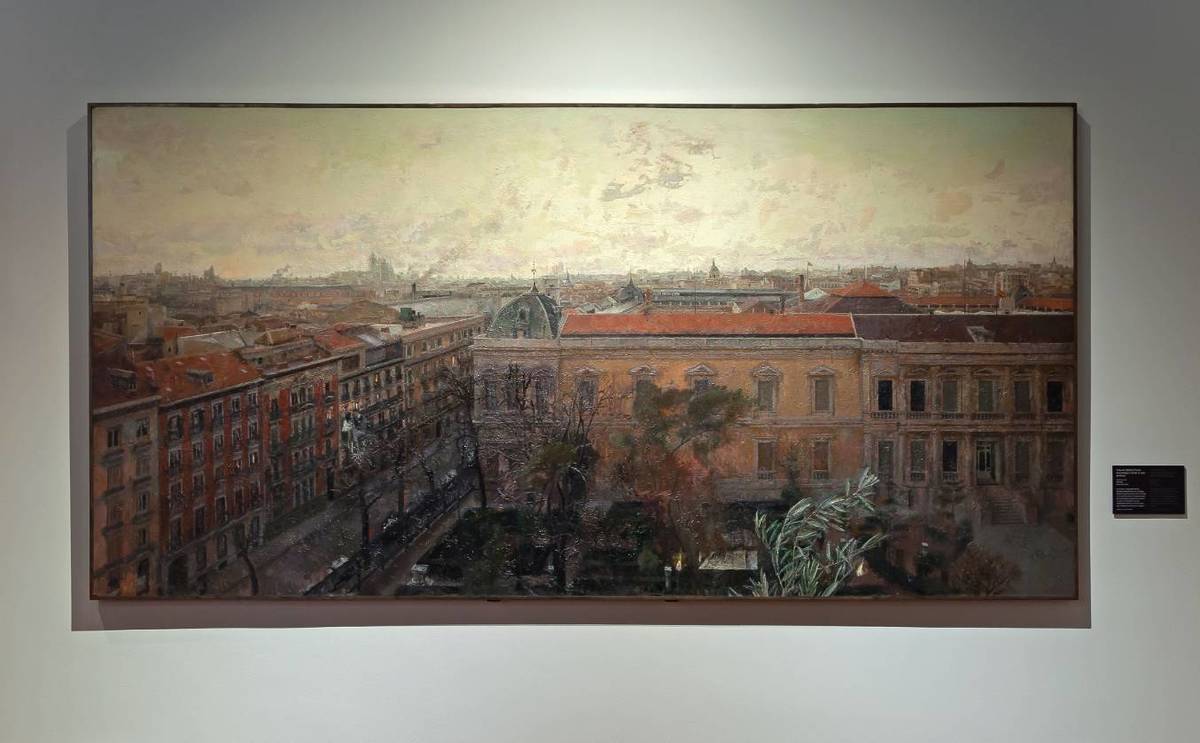 Uma pintura panorâmica de Antonio López chega a este museu de Madrid