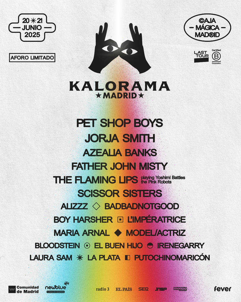 KALORAMA Madrid 2025: info de abonos y artistas confirmados