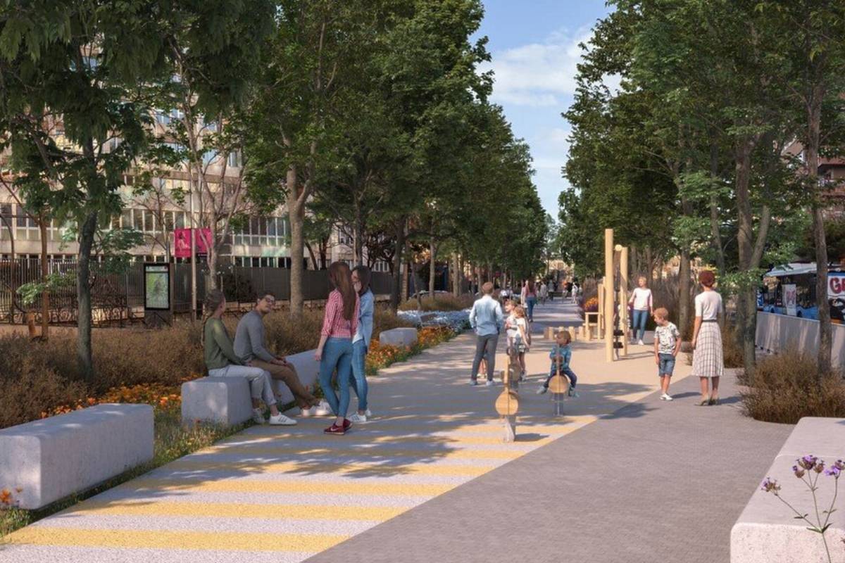 Ecco come sarà il nuovo viale Reina Victoria: più aree verdi e parchi ...