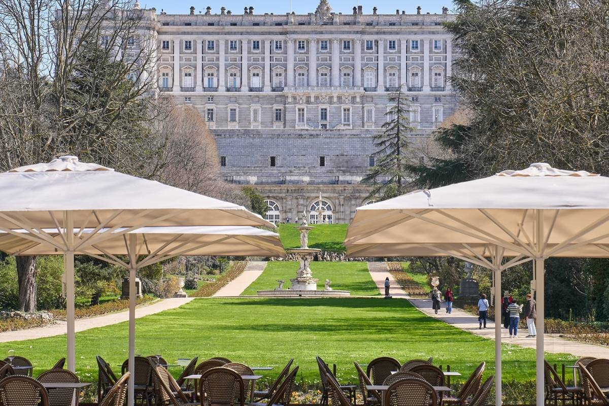 La Terraza del Campo del Moro: um jantar com vista para o Palácio Real