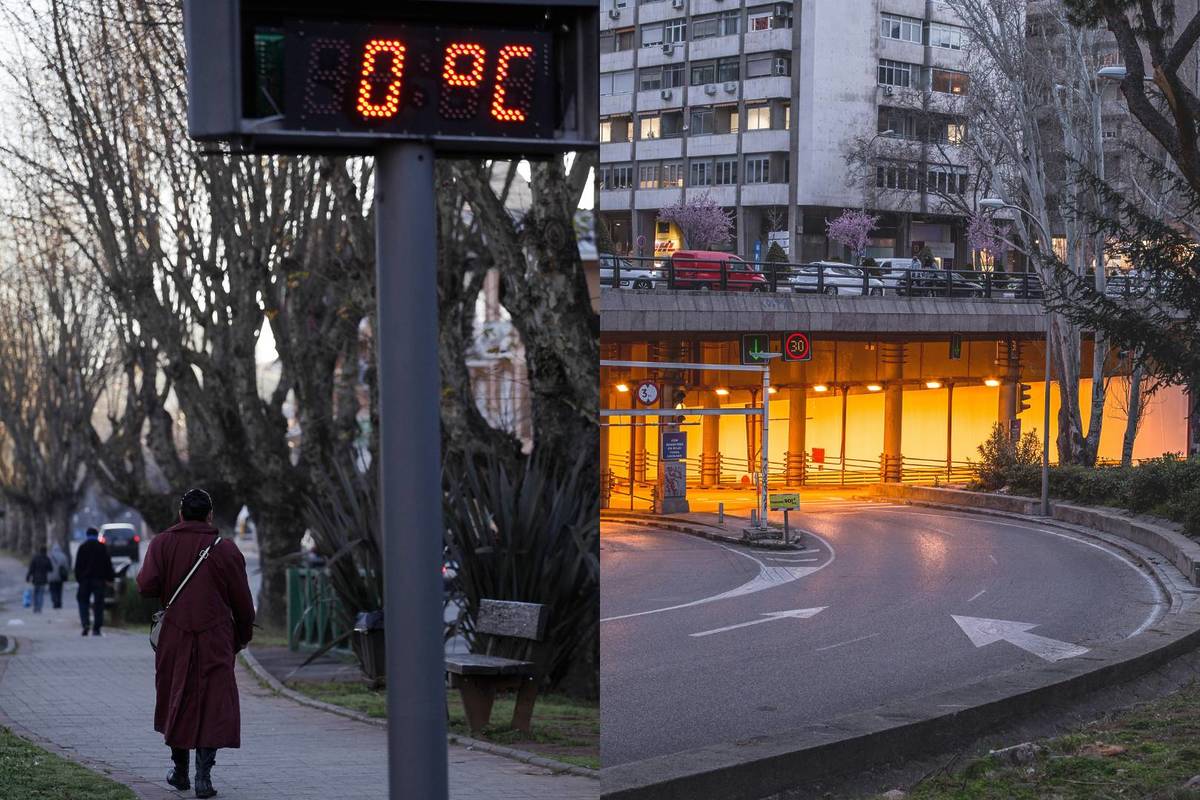 Zero graus e abaixo de zero: frio na próxima semana na Comunidade de ...