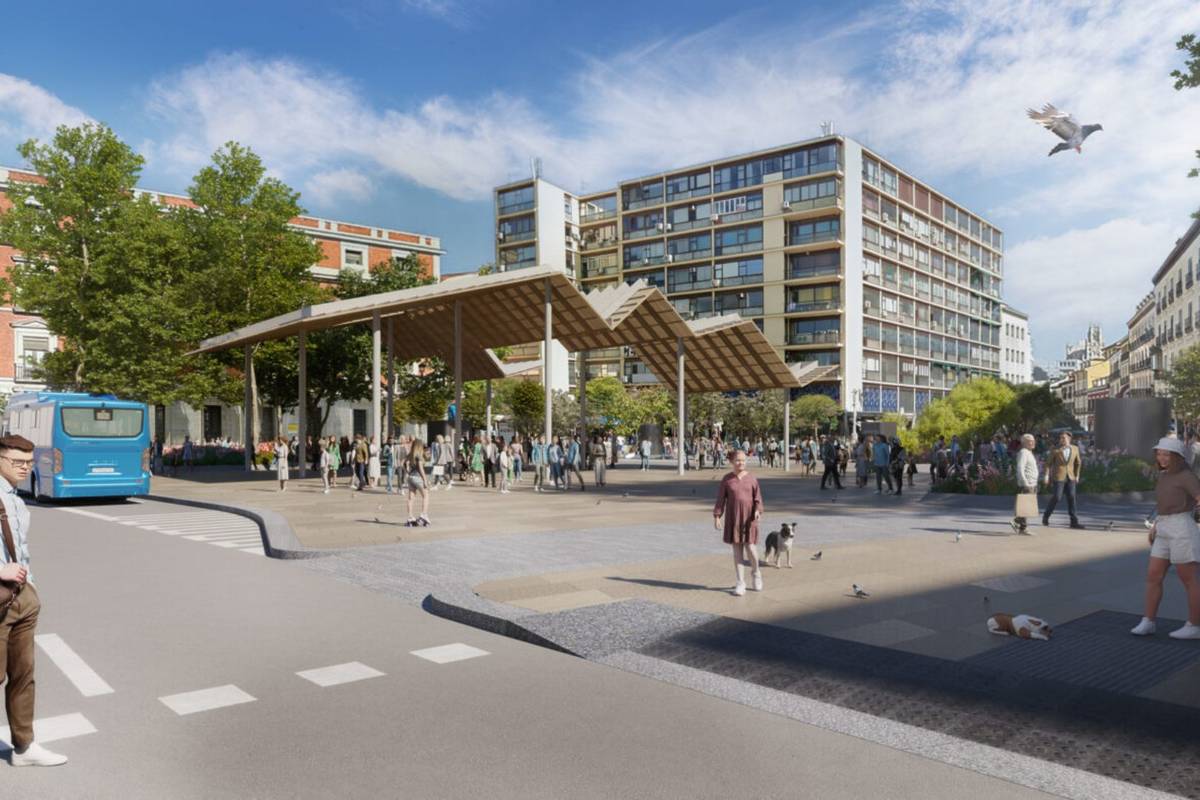 Beaucoup la considèrent comme la place la plus laide de Madrid, mais en ...