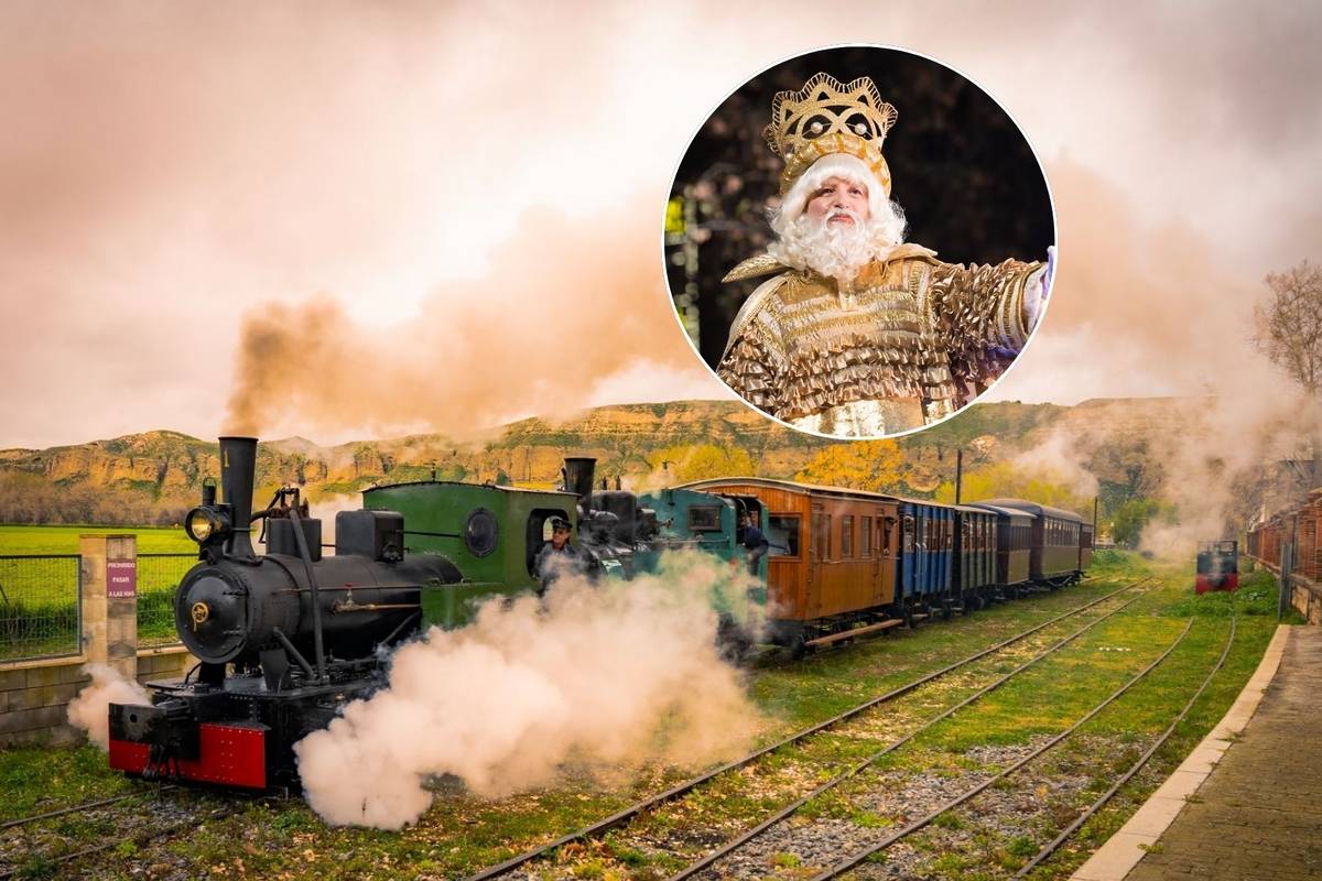 No se veía desde hace tres décadas: el tren de vapor de los Reyes Magos ...