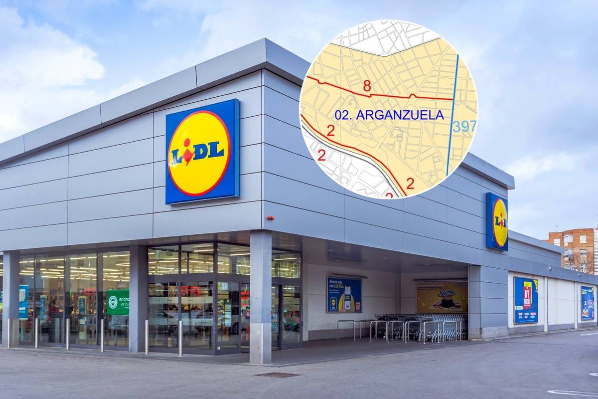 El céntrico barrio que acoge el Lidl más grande de Madrid: más de 1.000 ...