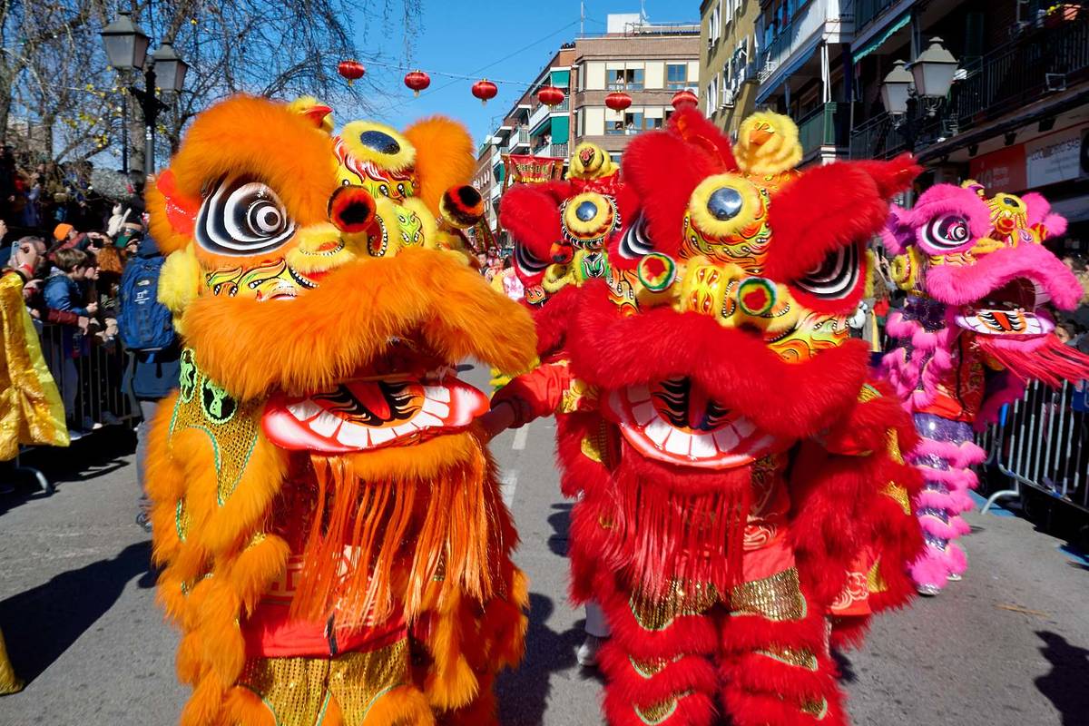 Madrid's Chinese New Year parade has a new location: the celebration ...