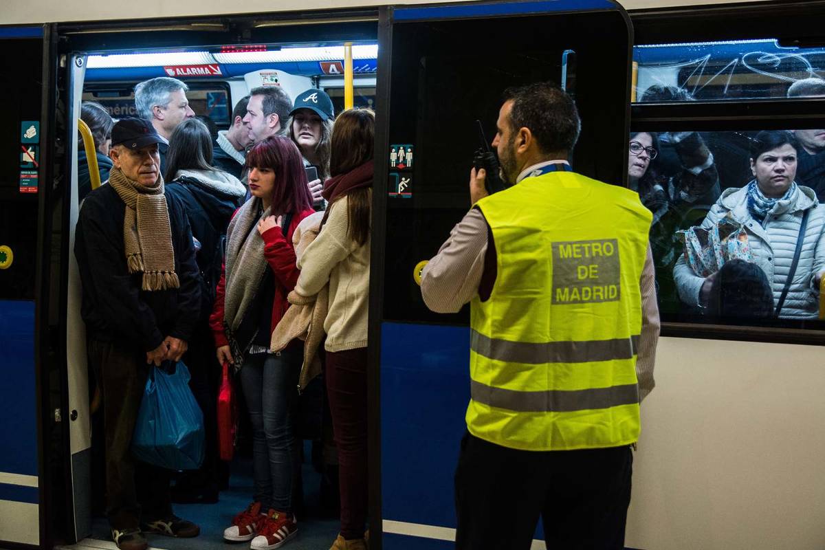 Le métro de Madrid envoie un message clair aux voyageurs sur l ...