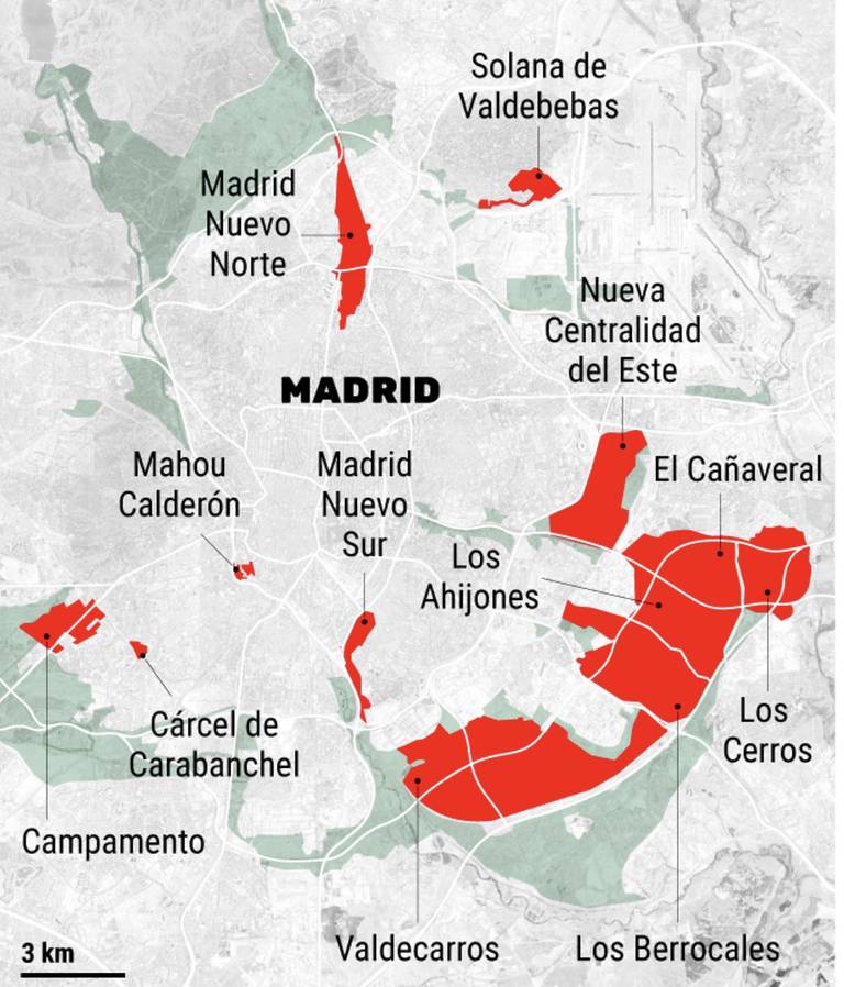 El “Nuevo Sur” de Madrid será como dos veces Matadero: espacio para 160 ...