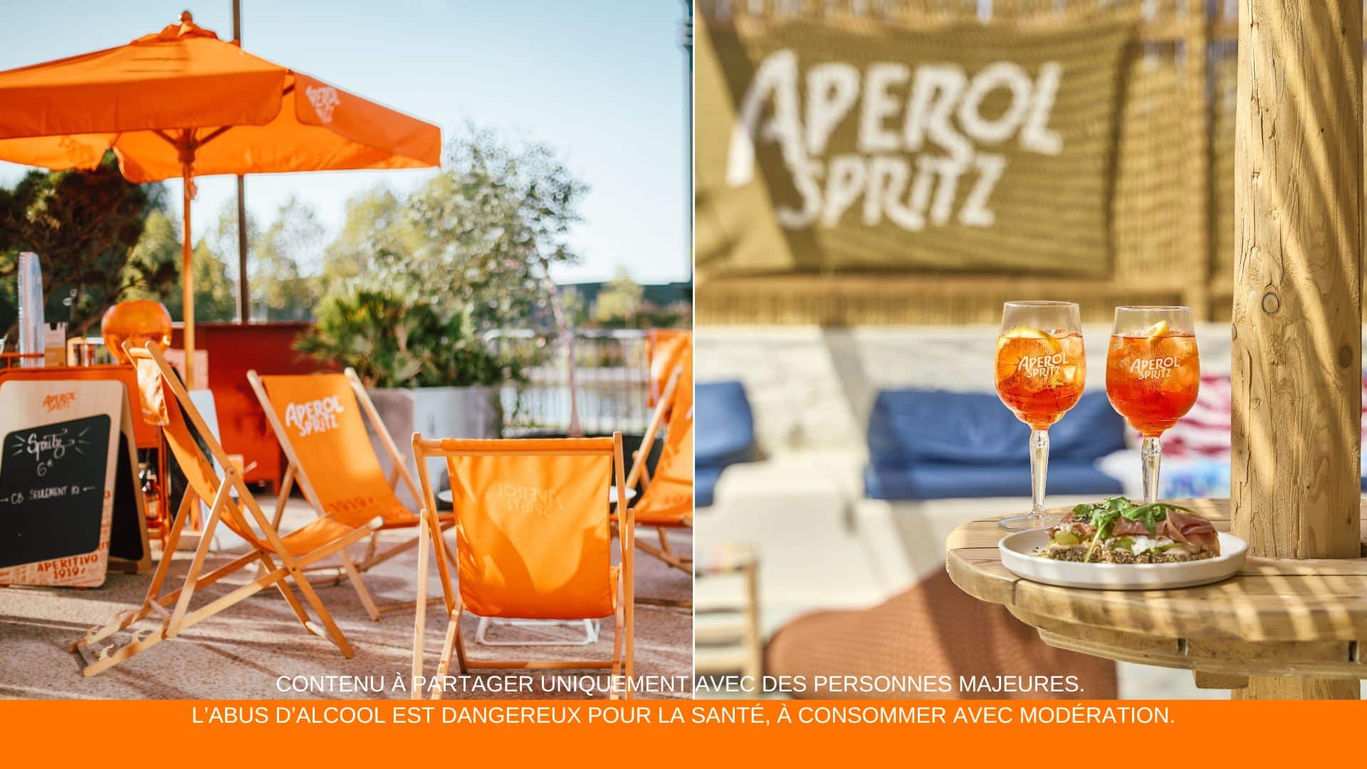 Aperol Spritz Summer Tour : une terrasse éphémère à Marseille